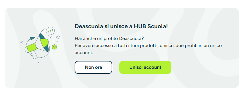 La homepage di HUB Scuola – Assistenza HUB Scuola