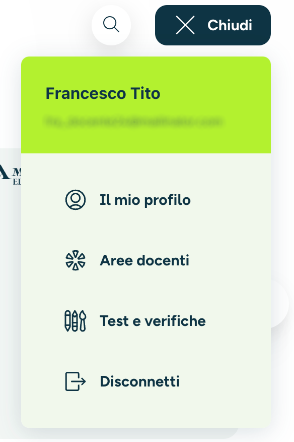 La schermata principale di HUB Young: come eseguire l'accesso e ...